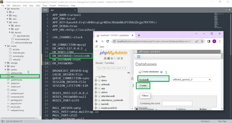Invoice Management System Project in Laravel with Source Code