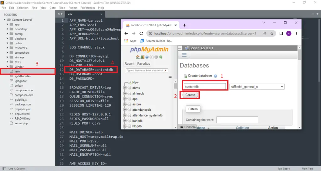 Content Management System Project in Laravel with Source Code