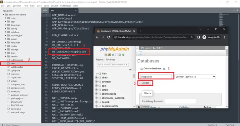Online Hospital Management System Project in Laravel with Source Code