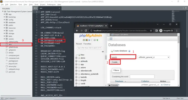 Task Management System Project in Laravel with Source Code