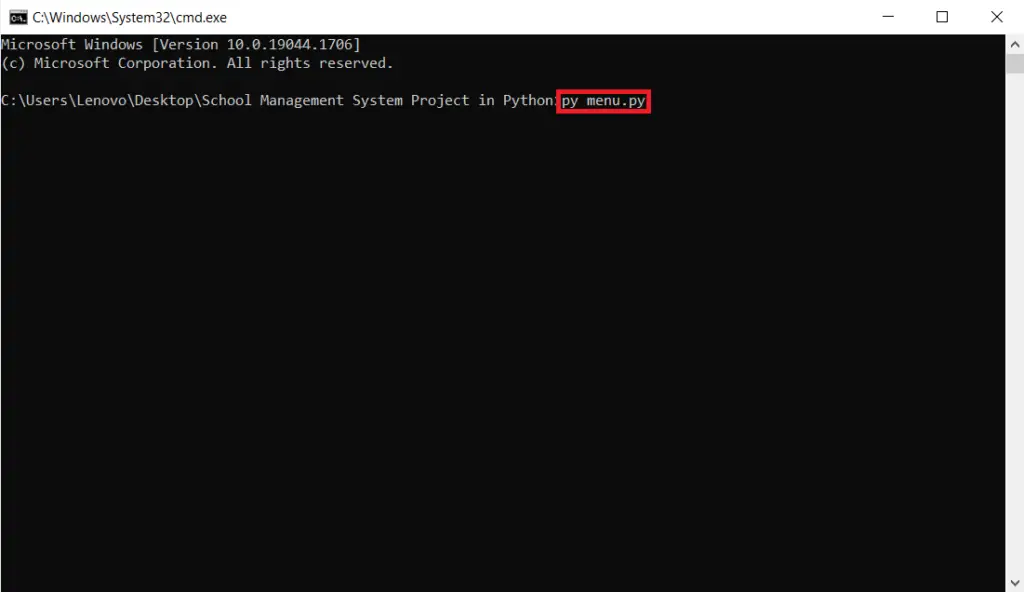 Fees Management System Project In Python With Source Code