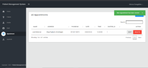 Patient Management System Project in Laravel with Source Code