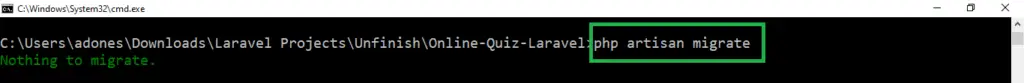 Online Quiz Management System Project in Laravel with Source Code