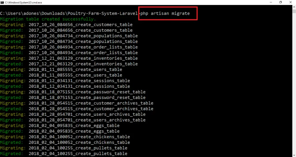 Poultry Farm Management System in Laravel with Source Code