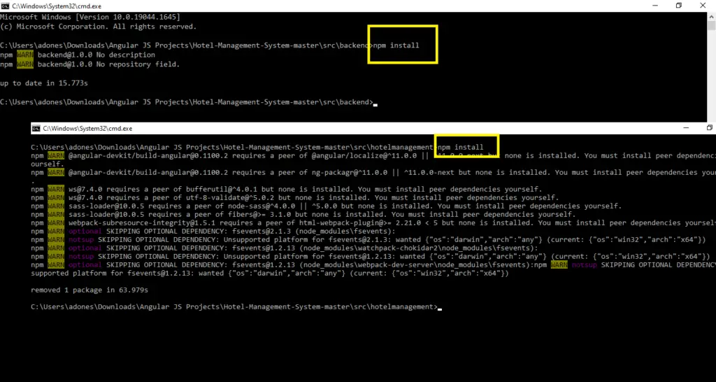 Hotel Management System Project In Angular Js With Source Code
