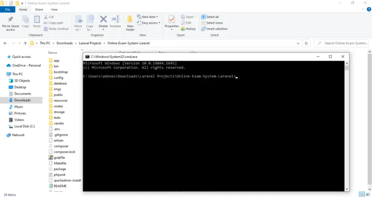 Online Examination System Project in Laravel with Source Code