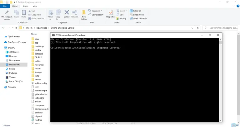 Online Shopping System Project in Laravel with Source Code