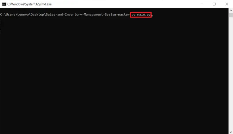 Sales Management System Project In Python With Source Code