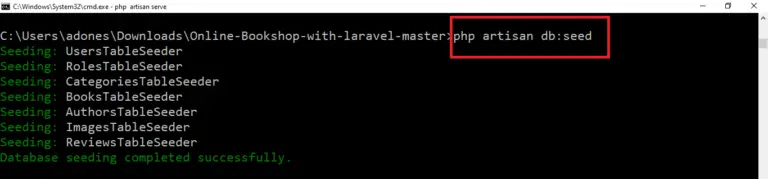 Online Bookshop Management System in Laravel with Source Code