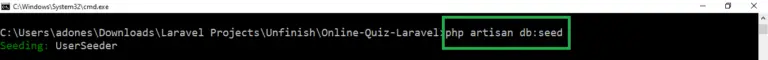 Online Quiz Management System Project in Laravel with Source Code