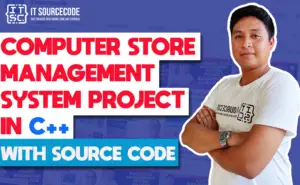 Computer Store Management System Project in C++ with Source Code