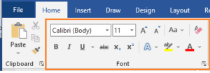 How To Use Home Tab Options In MS Word
