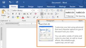 What Are Different Parts Of MS Word Window And Functions?