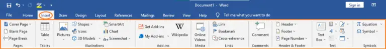 Know More About Type of Tabs in MS Word and Its Uses