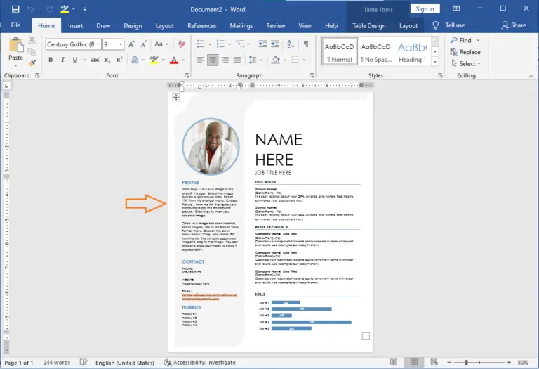How To Create MS Word Document