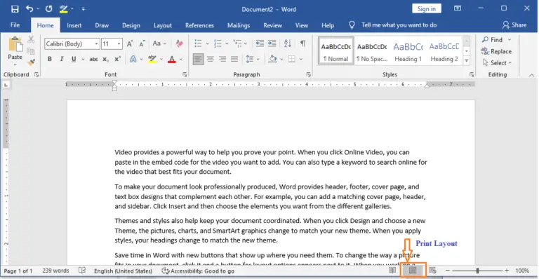 What Are Different Parts Of MS Word Window And Functions?