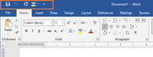 What Are Different Parts Of MS Word Window And Functions?