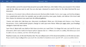 What Are Different Parts Of MS Word Window And Functions?
