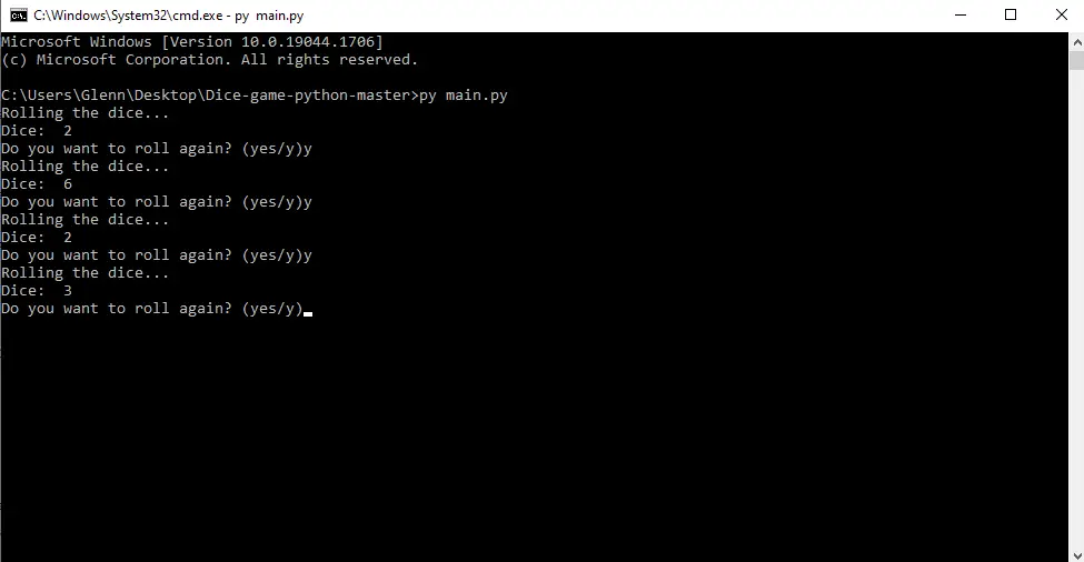 Dice Game In Python With Source Code 2022 New