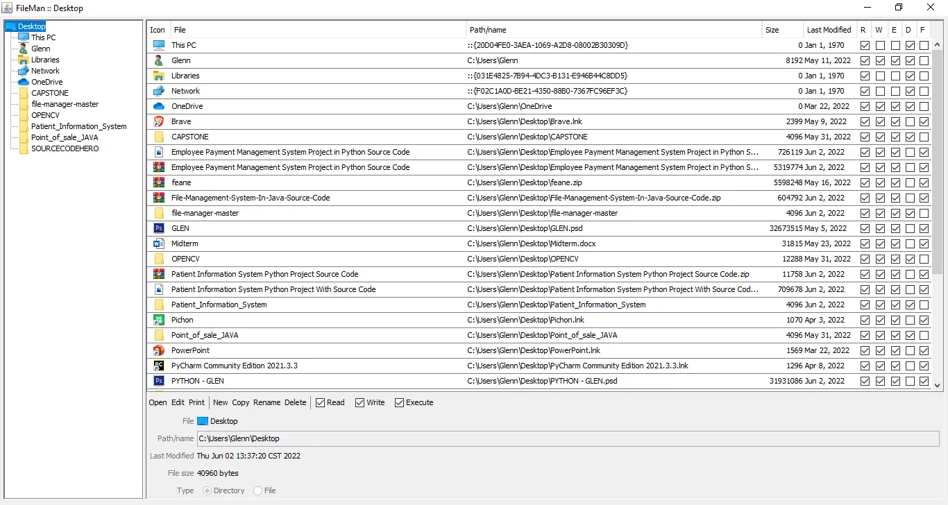 File Management System In Java With Source Code 2022 New