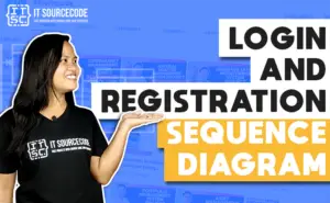 Sequence Diagram for Login and Registration - Itsourcecode.com