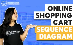 Sequence Diagram for Online Shopping Cart - Itsourcecode.com