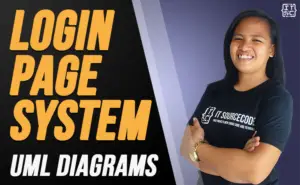 UML Diagram for Login Page - Itsourcecode.com