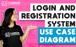 Use Case Diagram for Login and Registration | UML