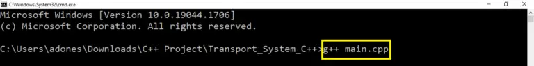 Transport Management System Project in C++ with Source Code