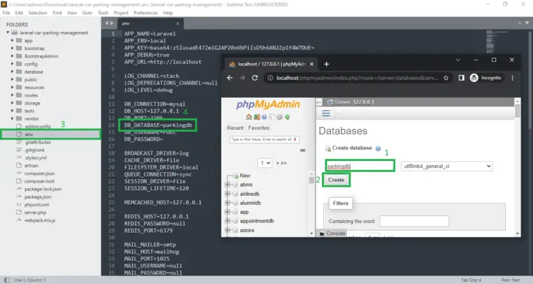 Car Parking Management System Project in Laravel with Source Code