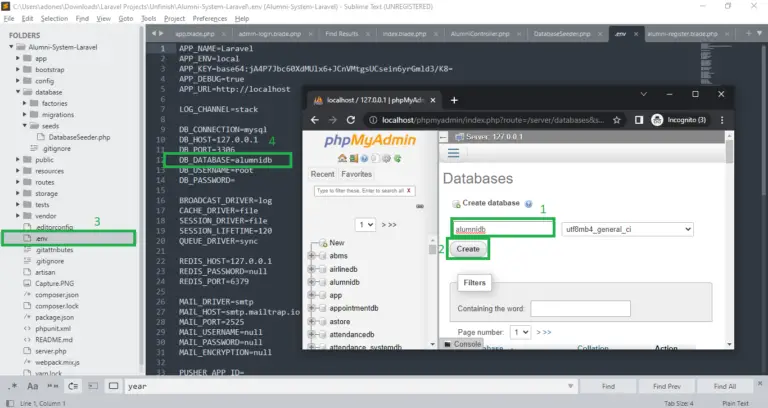 Online Alumni Management System Project in Laravel with Source Code