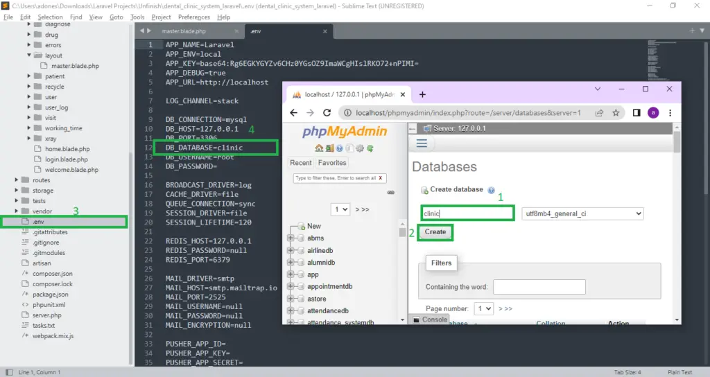 Online Dental Clinic Management System in Laravel with Source Code