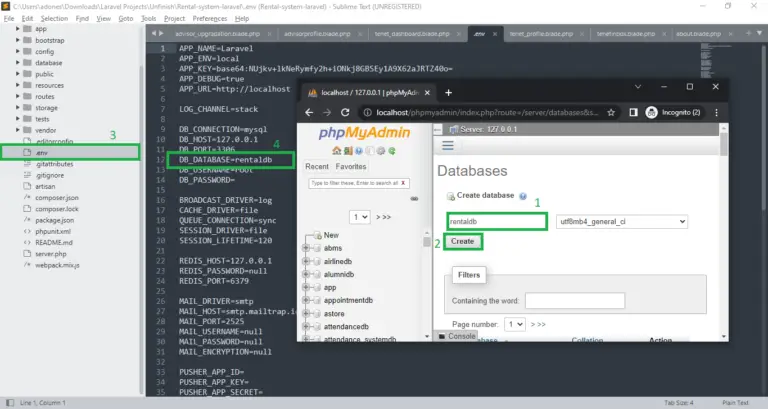 Online House Rental Management System in Laravel with Source Code
