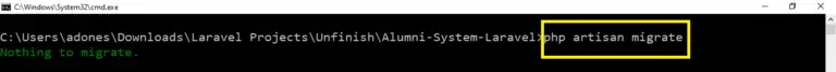 Online Alumni Management System Project in Laravel with Source Code