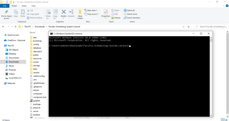 Faculty Scheduling System Project in Laravel with Source Code