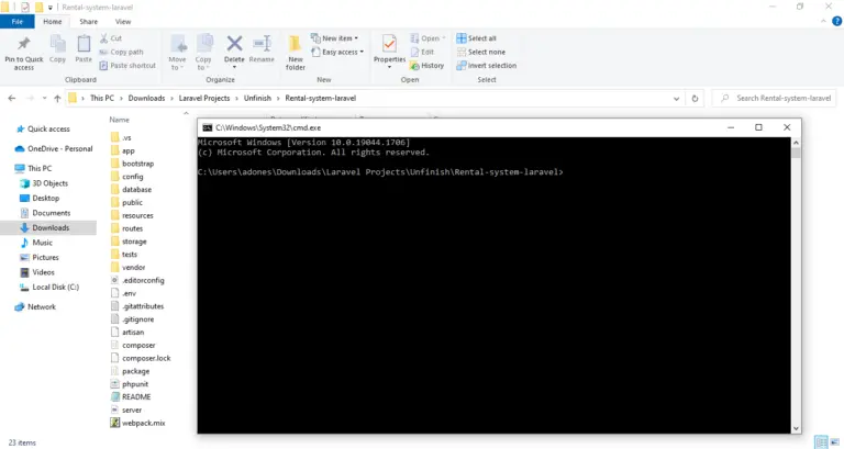 Online House Rental Management System in Laravel