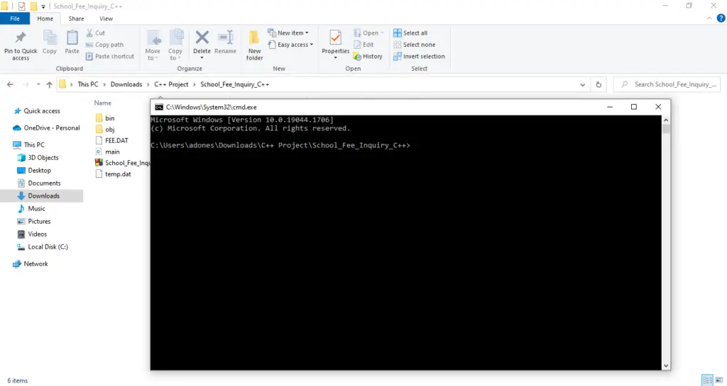 School Fee Inquiry Management System Project in C++ with Source Code ...