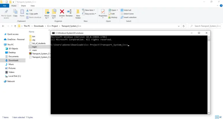 Transport Management System Project in C++ with Source Code