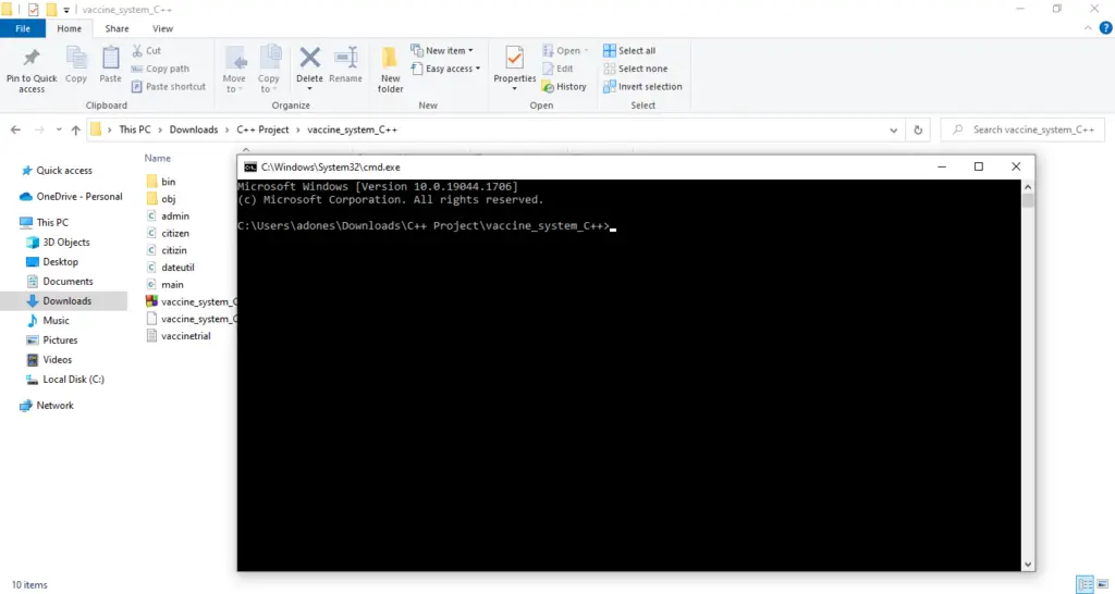 Vaccine Management System Project in C++ with Source Code - 2022
