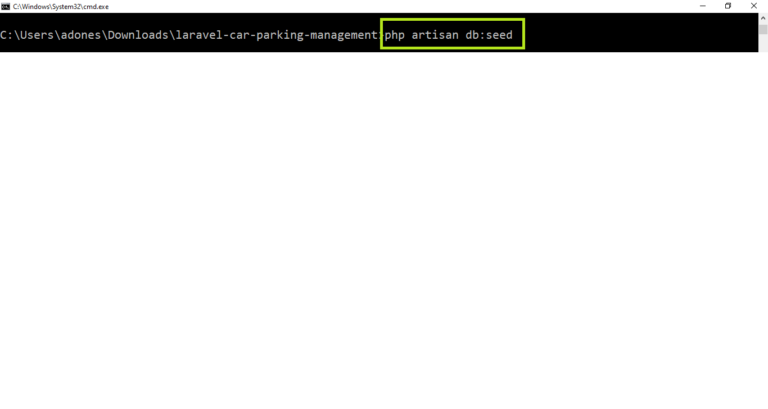 Car Parking Management System Project in Laravel with Source Code