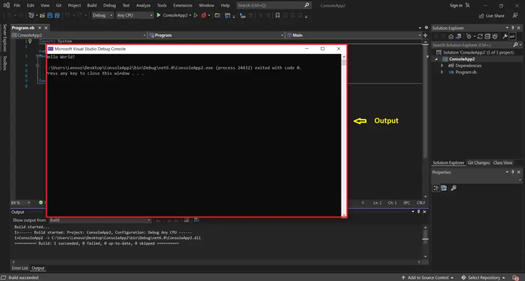 VB.net Program Structure Example - VB.net Tutorial