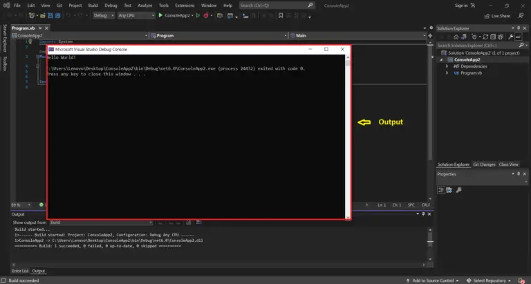 VB.net Program Structure Example - VB.net Tutorial