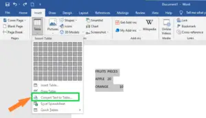 How To Create Table In MS Word Step By Step