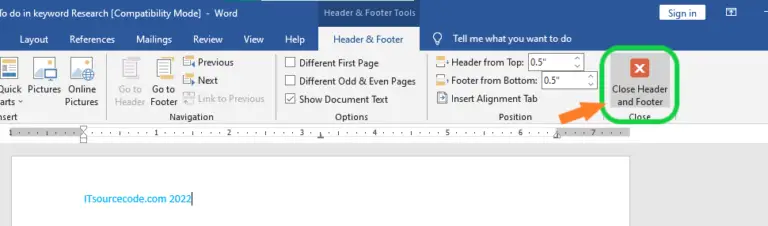 What Is Header And Footer In MS Word? - Explain Here