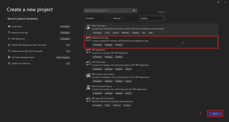 Form Controls in VB.net - Windows Form Controls in VB.net