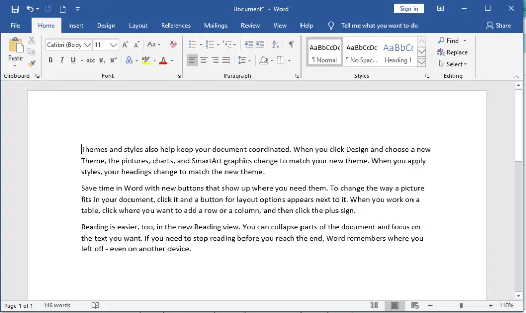 How to Delete Text in MS Word - Delete Text in MS Word