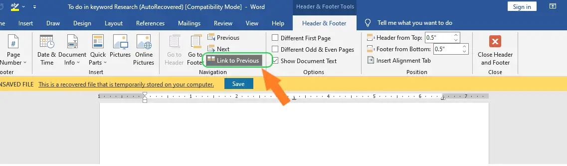 How To Number Pages In Word Document