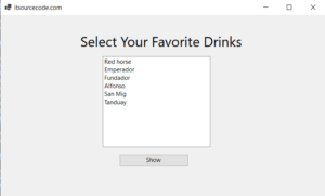 ListBox Control in VB.net - Properties, Methods and Events