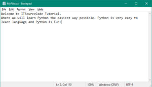 File Handling Functions in Python with Examples