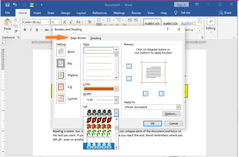 How To Apply Border And Shading In MS Word